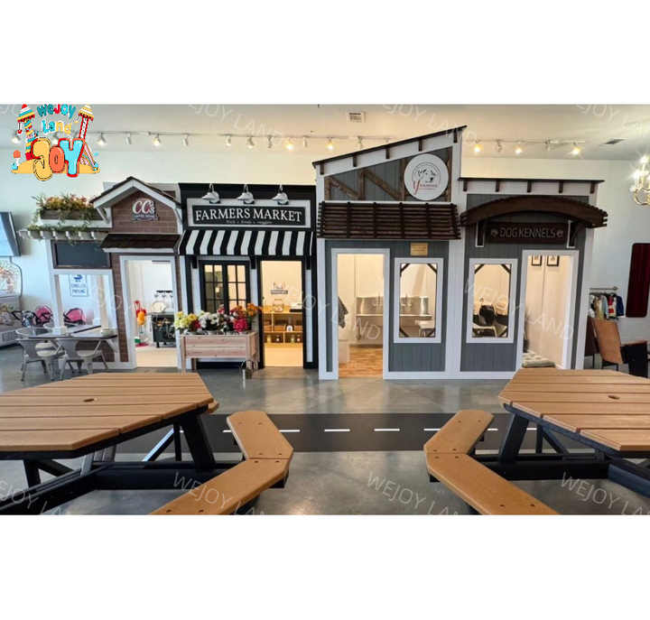 Commercial Happy Zone Kids Role Play House - Indoor Fun