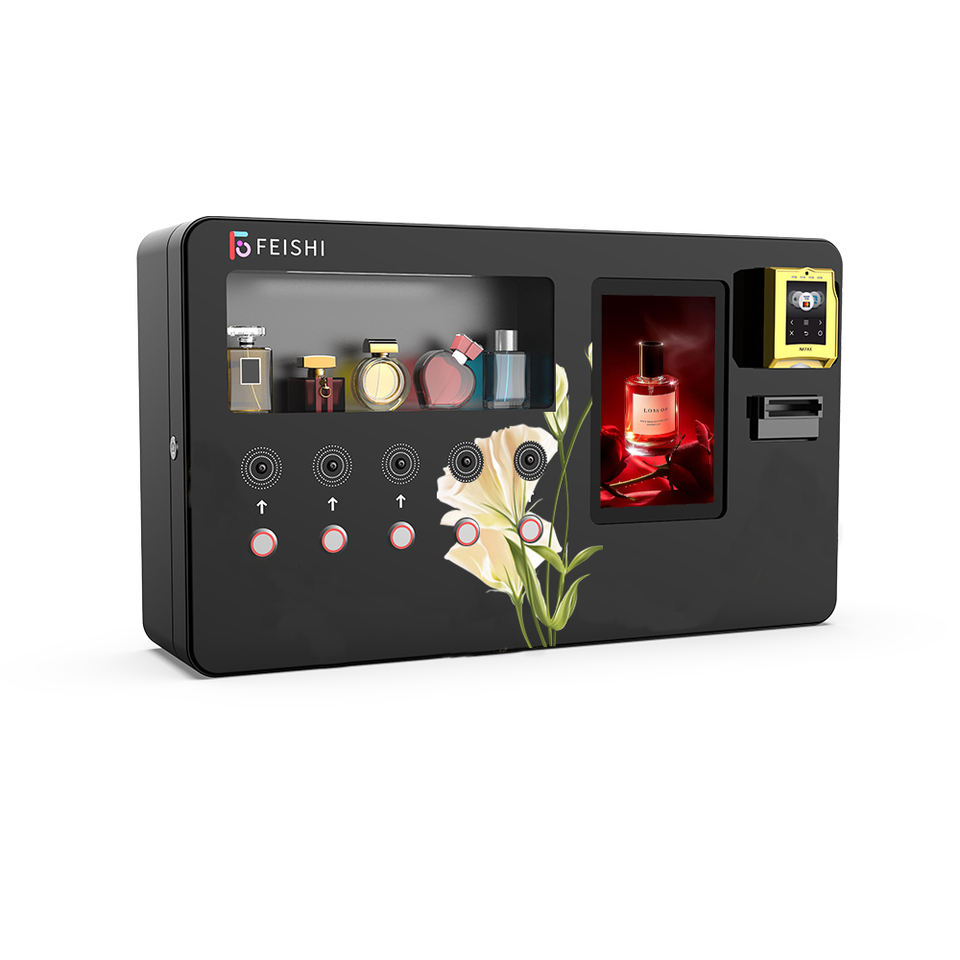Automatic Coin Operated Perfume Spray Vending Machine SDK Cloud-Based ...