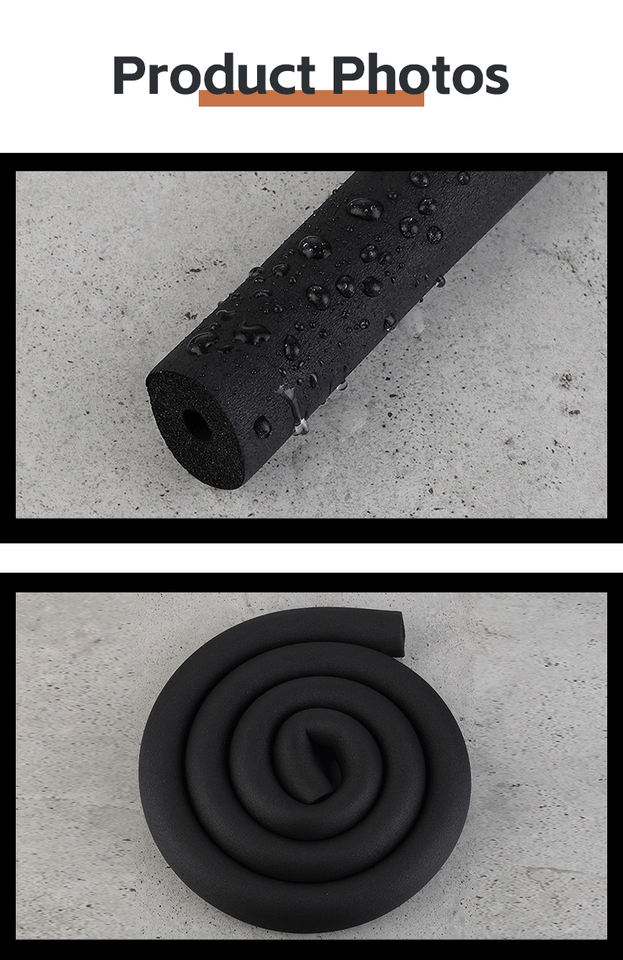 BAIYOU 25mm Thick Black B1 Fire Rating 2 Meter Anti-Freezing Heat ...