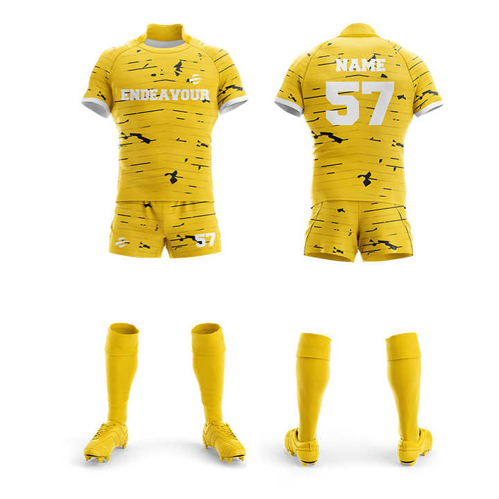 Rugby Kit with Sublimation Custom Logo Rugby Kit Moisture Wicking ...