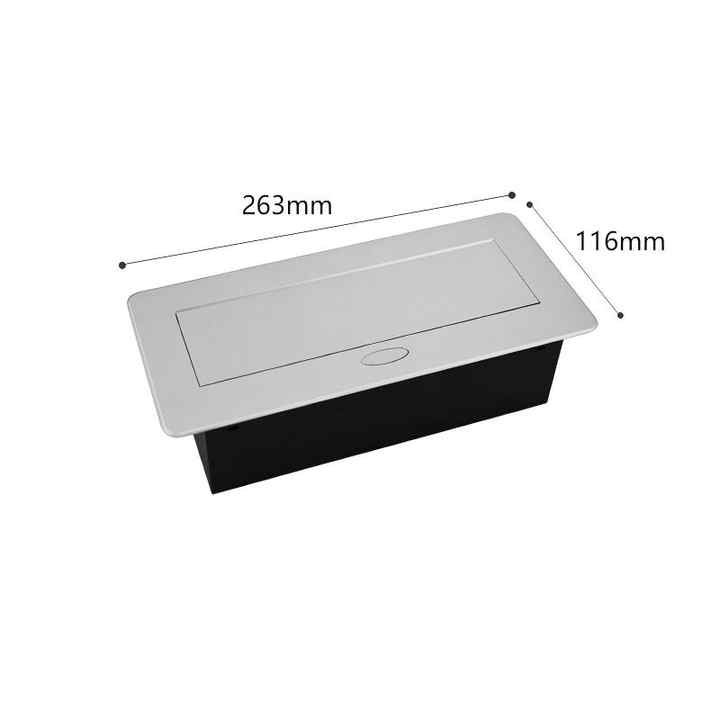 Custom Universal Power Outlet Conference Tabletop Cable Connection Pop ...