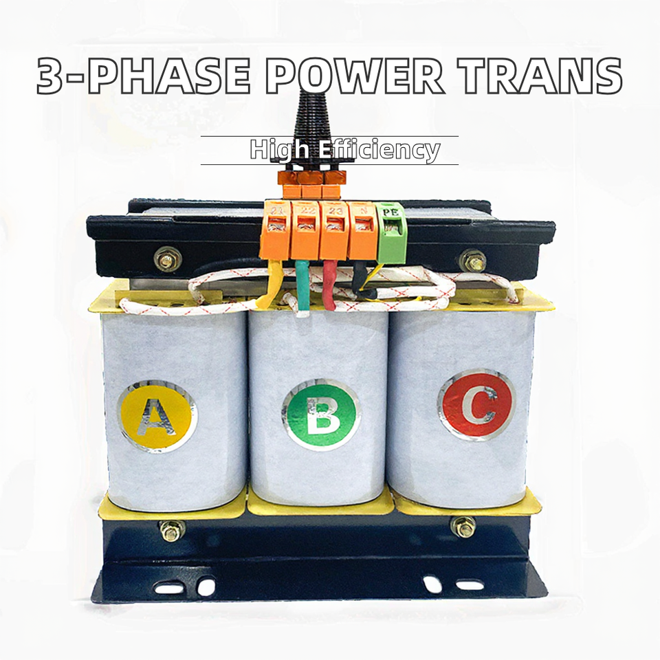 Compatible 3-Phase Automatic Transformer 50hz 60hz 220v 380v 440v 480v ...