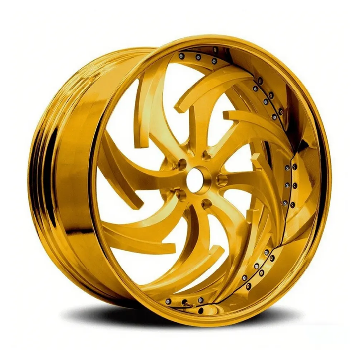Che Pan Elaborate Polishing Forged Auto Parts 5X112 16 17 18 19 20 21 ...