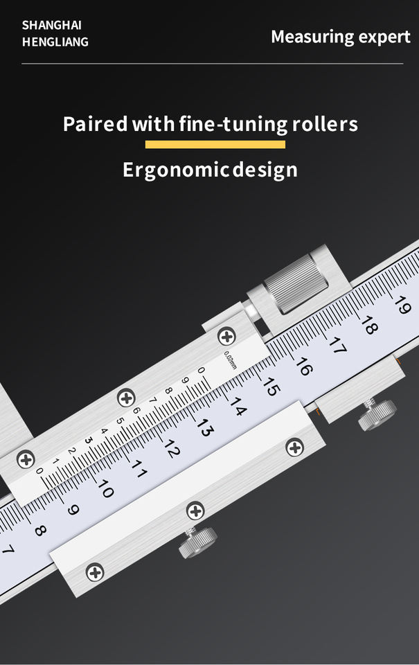 Hengliang Height Rulers - Precision Stainless Steel Markers