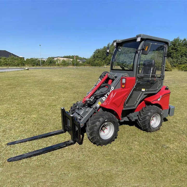 4Wd Hydrostatic Transmission Farm Small Loader Multifunction Compact ...
