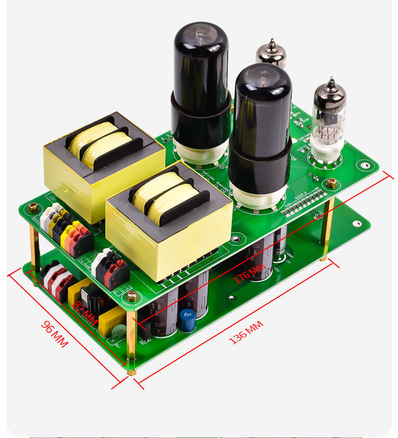 APPJ 6J1 + 6P6P Tube Amplifier Kit DIY Board - 2 Channel Class A Power ...
