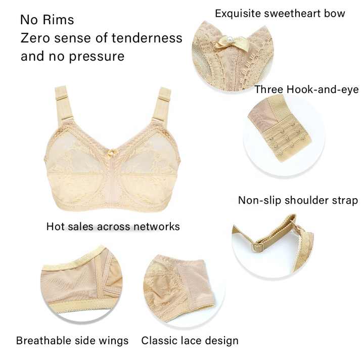 Wireless Bra for Large Bust - Sexy, Supportive, and Stylish