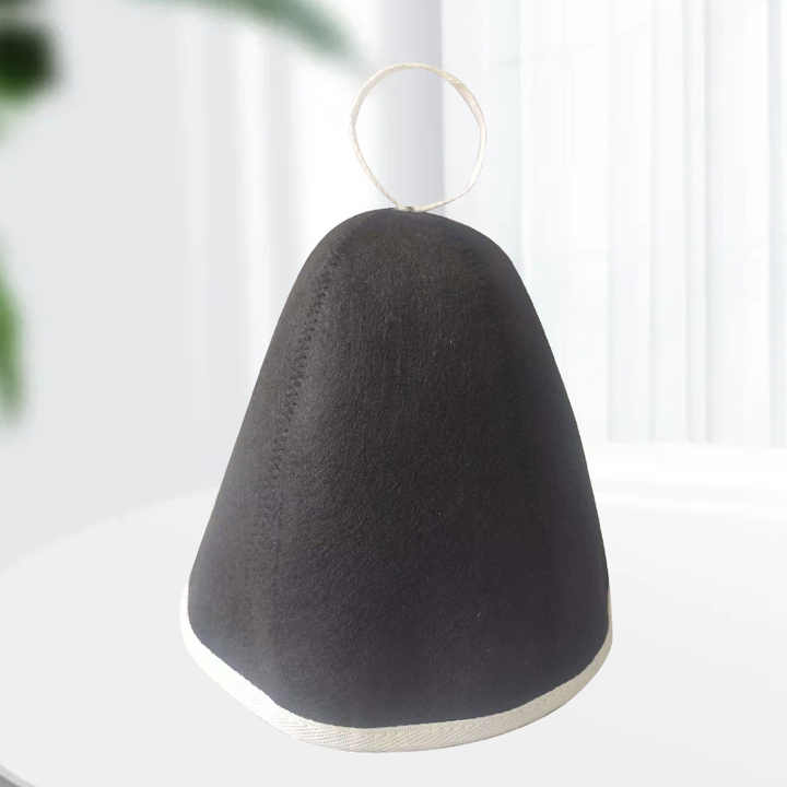 Custom Wool Wholesale Handmade Hat for Man Sauna Felt Sauna Bucket Hat ...