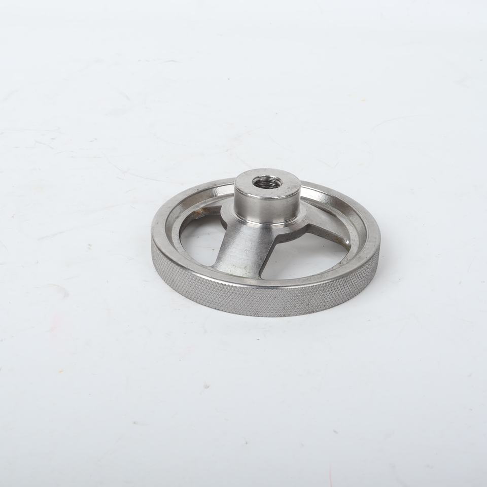 Durable Solid Ergonomic Handwheel for Heavy Lathes