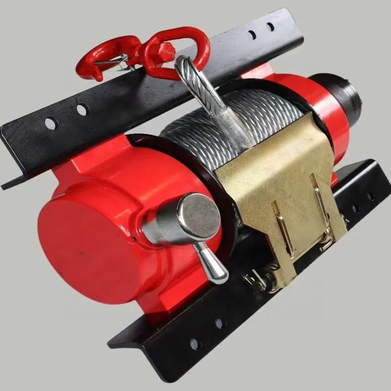 Hydraulic Wrecker Winch 5 Ton Towed 15m Steel Wire Rope 1400W Power ...