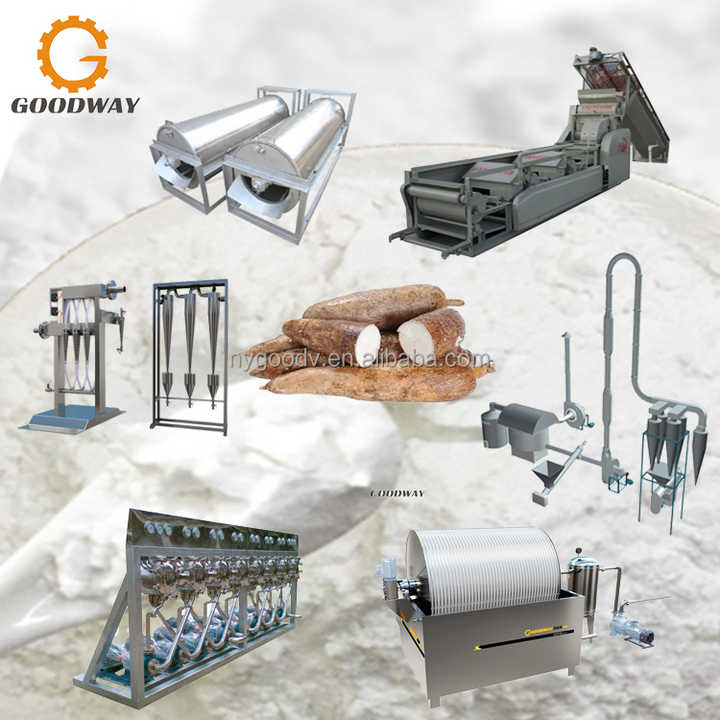 Cassava Machine Cassava Starch Processing Machine Tapioca Starch ...