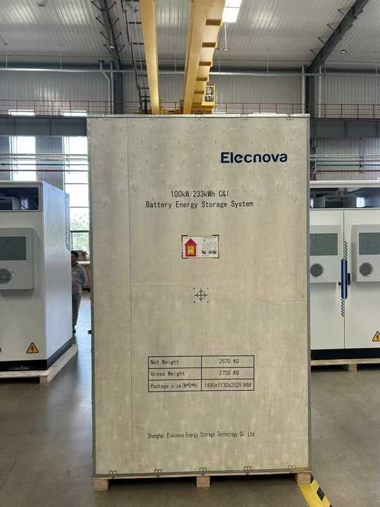 ELecnova New GRES Lithium Ion Battery Energy Storage System Container ...