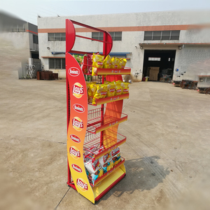 Wholesale Lays Potato Chips Display Rack and Fixtures for Retail Stores ...