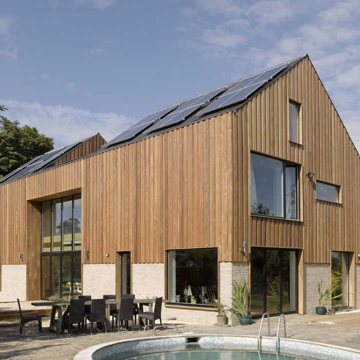 Natural Teak Wood Outdoor Cladding - Cumaru Hardwood Siding