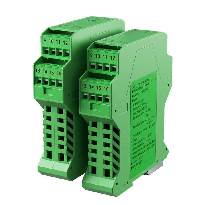 DC Signal Isolator Galvanic Converter Isolation Multi Channel 1 in 2 Out 2 in 4 Out 4-20mA 0-10V ...