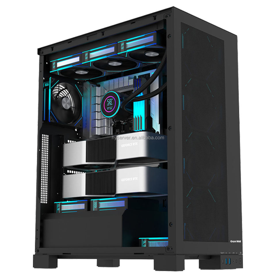 Wholesale RTX40 Series Full Tower Server with 360 Water Cooling