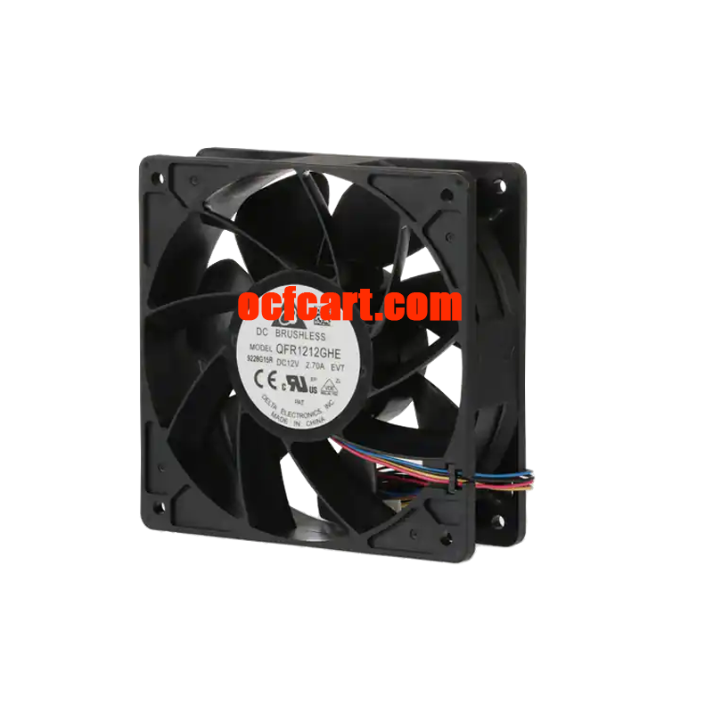 Delta Axial Fans QFR Series QFR0912VHR00 Variable speed Delta DC fans ...