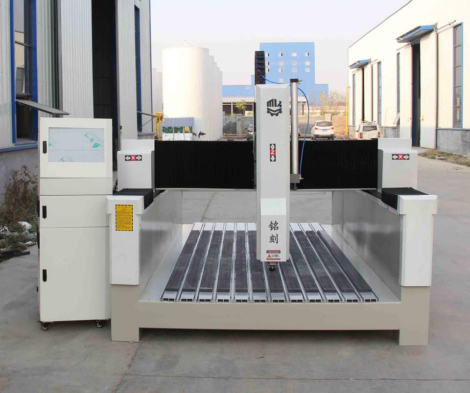 Mingke CNC Foam & Granite Carving Machine with 1500mm Cutting Thickness ...