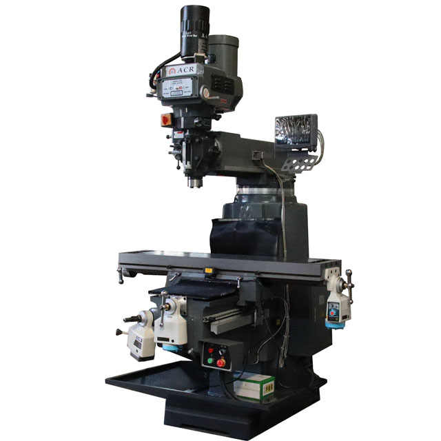 Factory 5H Vertical Milling Machine Tool Automatic Locking BT40 Spindle ...