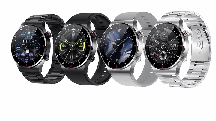 2024 QW33 Smart Watch - Men's Fitness Tracker for Android & Ios