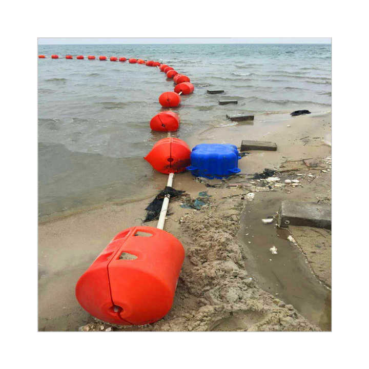 Custom Rotational Molding Plastic Buoy 500*750MM Floating Barrier ...