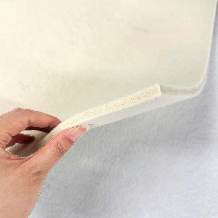 Wear-resistant Industrial Felt White Wool Felt Fabric Wool Pressed Felt ...