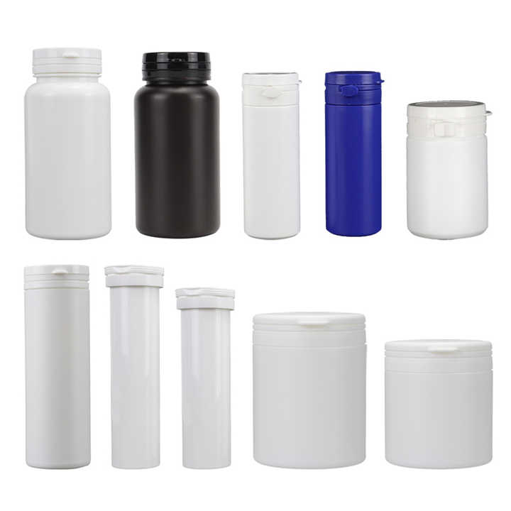 60ml 70ml 100ml 150ml 250ml 350ml Hdpe Plastic Supplement Packaging ...
