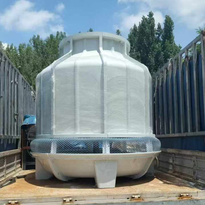 Energy Saving Closed Circuit FRP Cooling Tower with Motor Round Counter ...