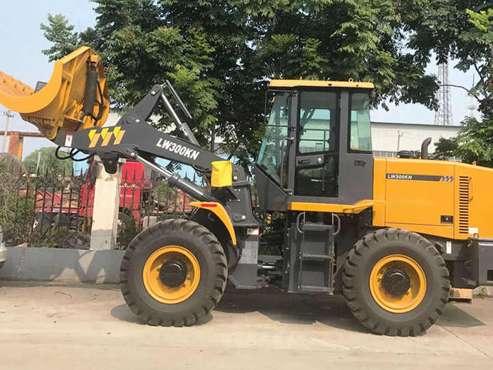 3 Ton Mini Front End Loader LW300KN Wheel Loader with 1.5-2.5m³ Bucket Capacity in Stock ...