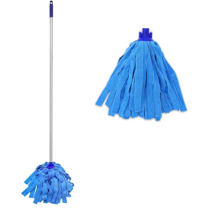 Mop Handle With Microfiber Cloth Mop Heads Microfiber Mops For Floor ...