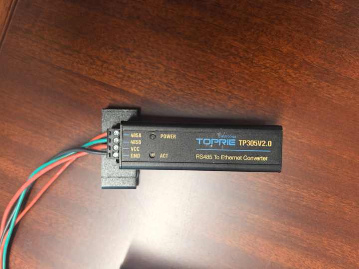 Modbus TCP Ethernet Port RJ45 to RS485 Converter Communication ...