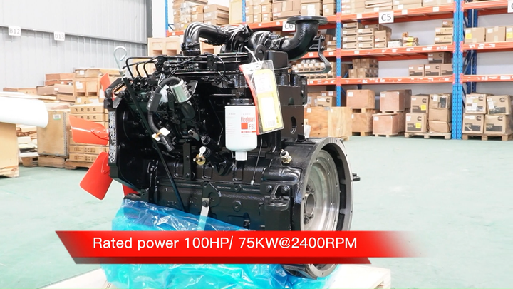 Cummins 4BTA Marine Engine - 100HP Diesel Power Solution