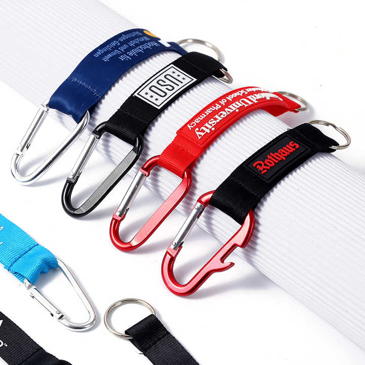 OEM/ODM Polyester Lanyards Custom Wrist Strap Keychains Lanyard with ...