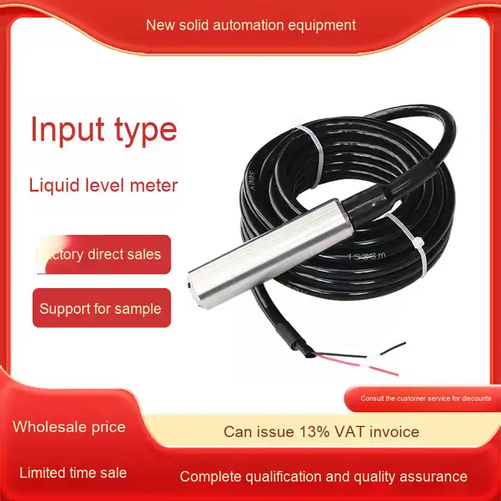 Submersible Integrated Static Pressure Electronic Water Level Gauge ...