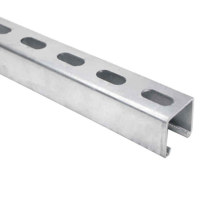 Hot Dip Galvanized C Purlin Strut Channel Unistrut Customizable Steel ...