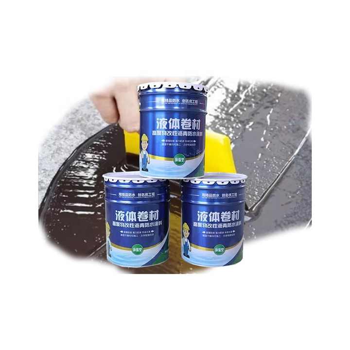 Rubber Asphalt Bitumen Waterproof Coating Roof Leakage Polyurethane Sbs ...