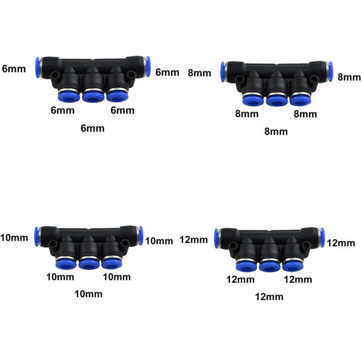 Reverse Osmosis Quick Coupling Straight Connector Plastic Pipe Fitting ...
