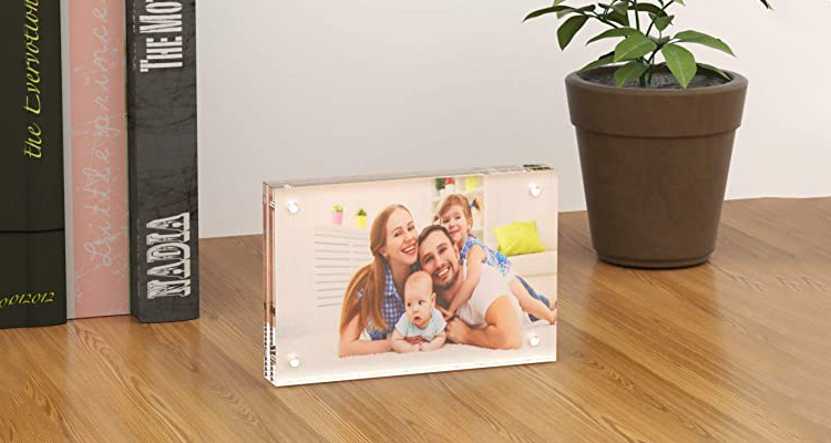 2x6 Inch Photo Booth Frame - Premium Acrylic Display
