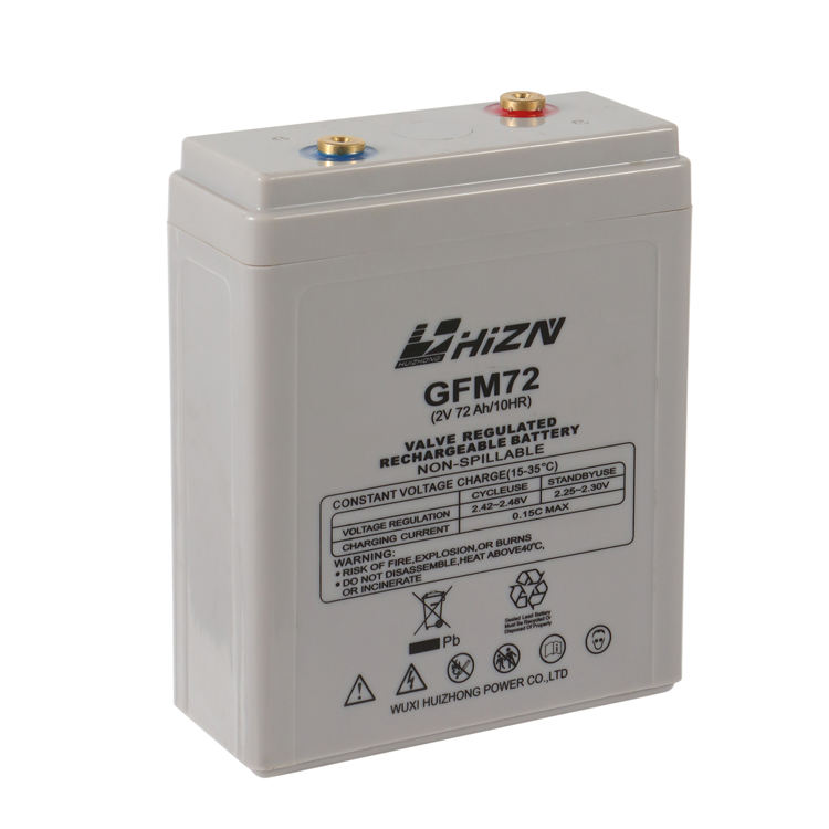 AGM 2V Battery 72AH 20HR Discharge Rate Sealed Type for UPS & Lighting ...