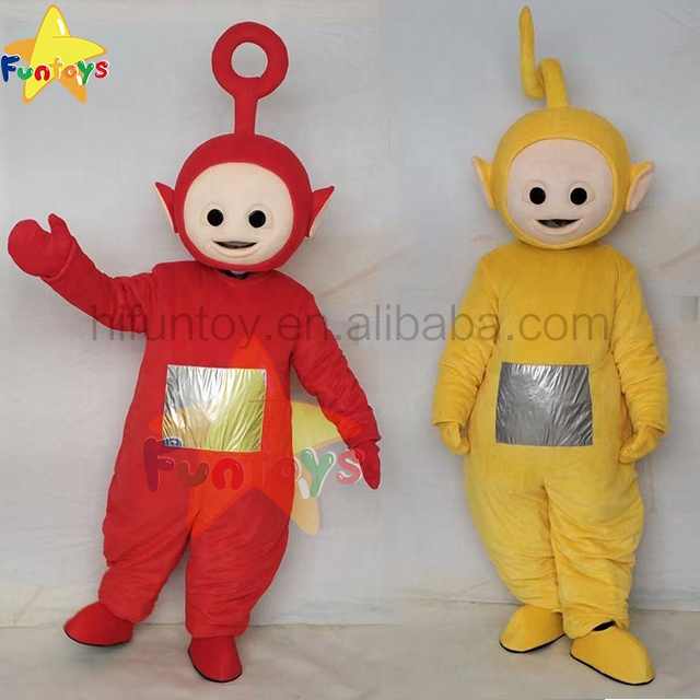 Funtoys the Red Teletubbies Mascot Costume for Adults