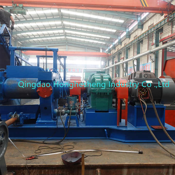 Heavy Duty Rubber Cracker Mill Rubber Grinding Machine Rubber Tyre ...
