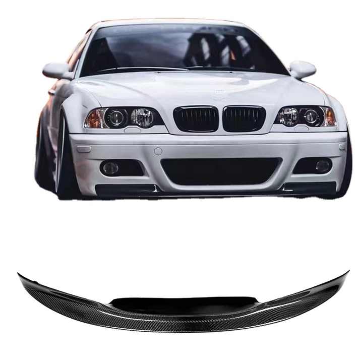 CSL Style Carbon Front Bumper Lip for BMW E46 M3