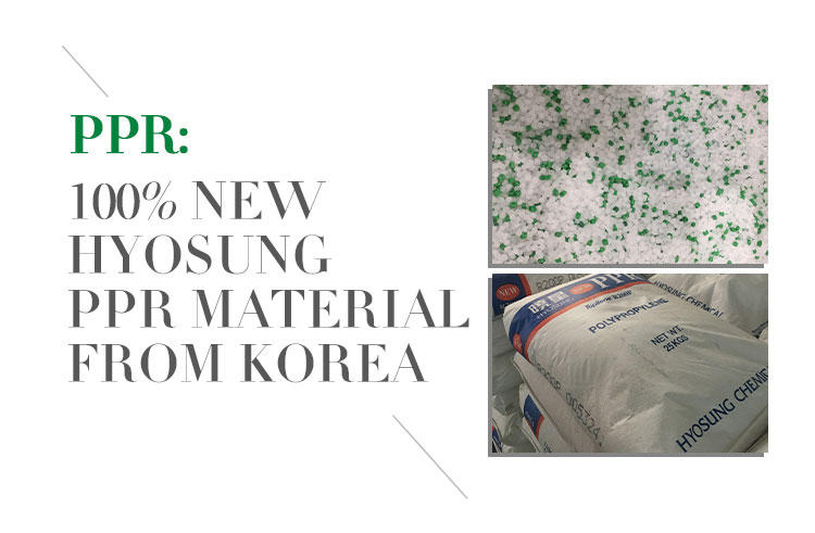 IFAN PLUS German standard PN25 water plastic pipe fittings Ppr pipe ...