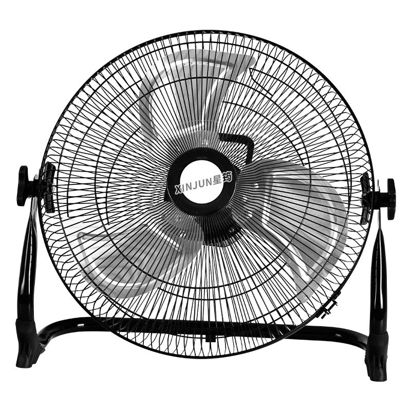 OEM Solar Powered Outdoor Floor Fan Strong Wind 12 Adjustable Speeds ...