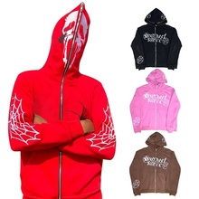 New Design Full Zip Over Face Hoodie for Men - Custom Logo Hip Hop ...