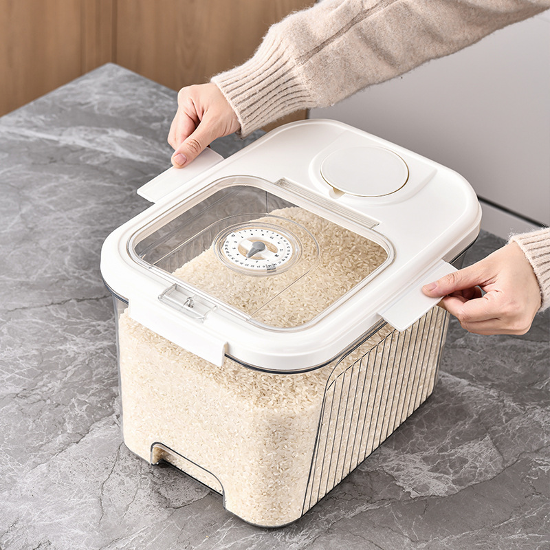 12 kg Rice Containers - Durable, Airtight Storage Solutions