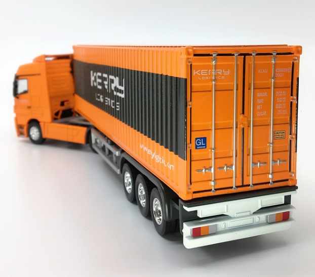 Camión Fundido A Presión A Escala 1/87,Modelo De Contenedor,Juguetes En ...