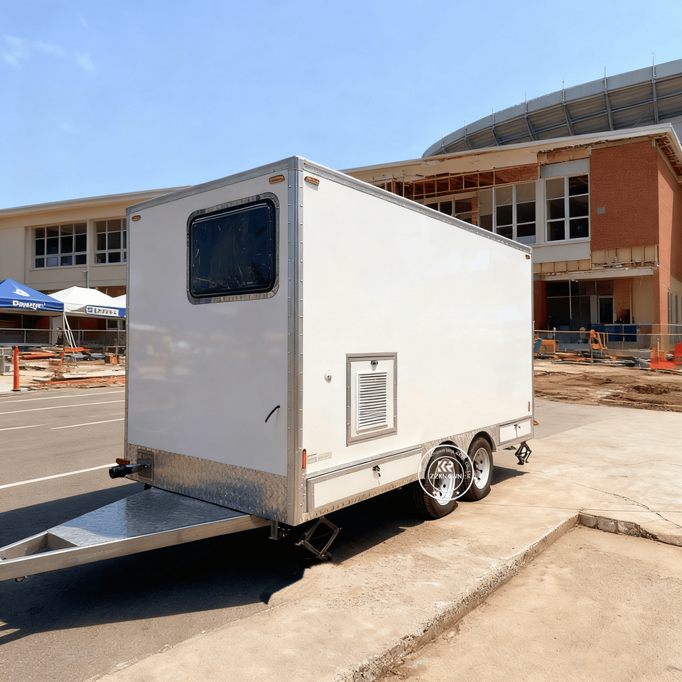 Mobile Office Trailer Portable Office Trailer with Bathroom ...