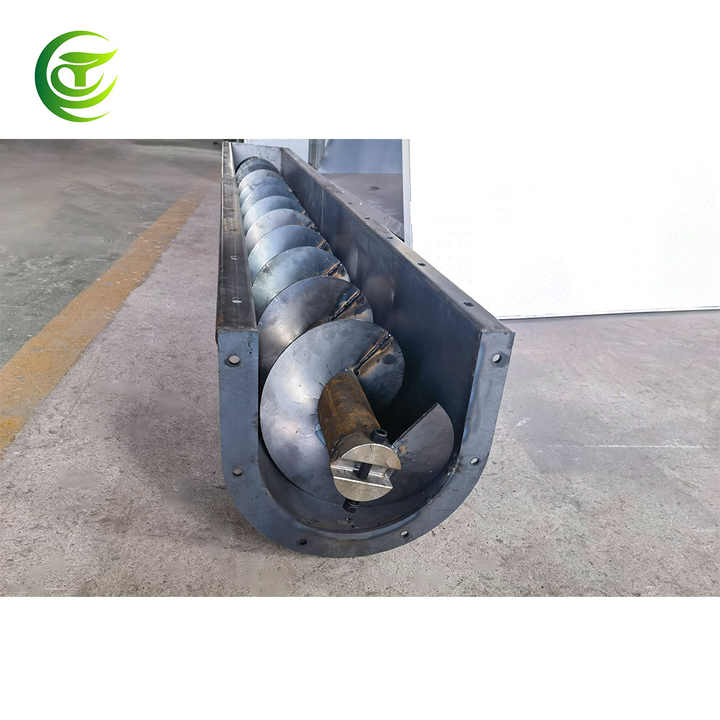 Screw Conveyor Hopper Pipe Transport Meat Screw Conveyor Stainless ...