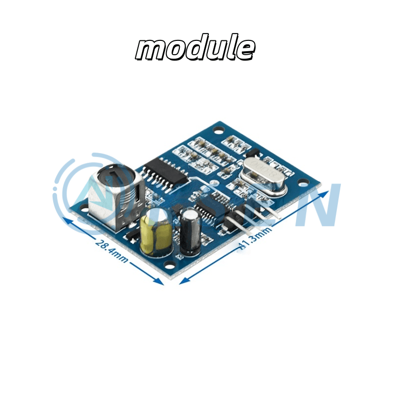 AI-KSEN Integrated Ultrasonic Distance Measurement Module, Reverse ...